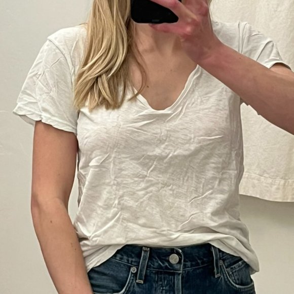 Brandy Melville | Tops | Brandy Melville Basic White Tshirt | Poshmark